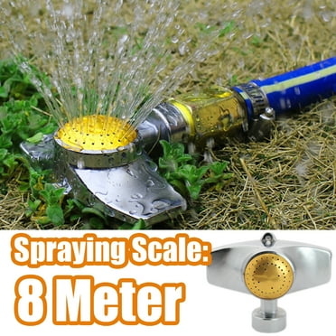Orbit Metal Lawn Watering Sprinkler, Square Spray Pattern Yard ...