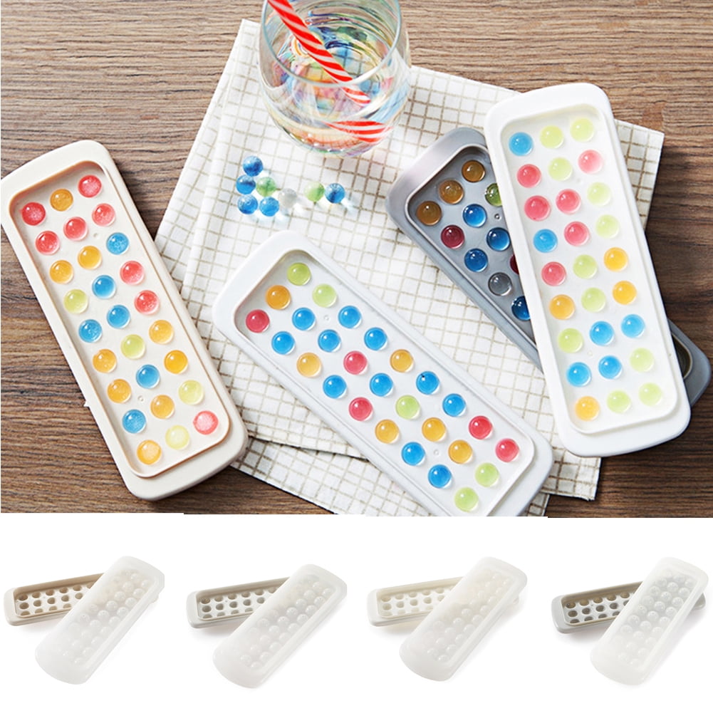 Travelwant Mini Ice Cube Trays, Tray Mini Ice Ball Molds DIY Molds Tool ...