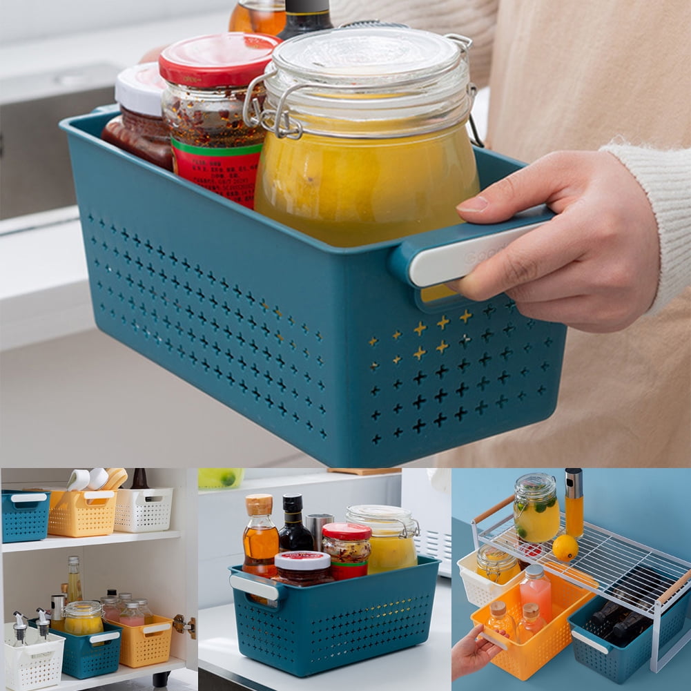 Travelwant Plastic Storage Baskets - Small Pantry Organizer Basket Bins ...