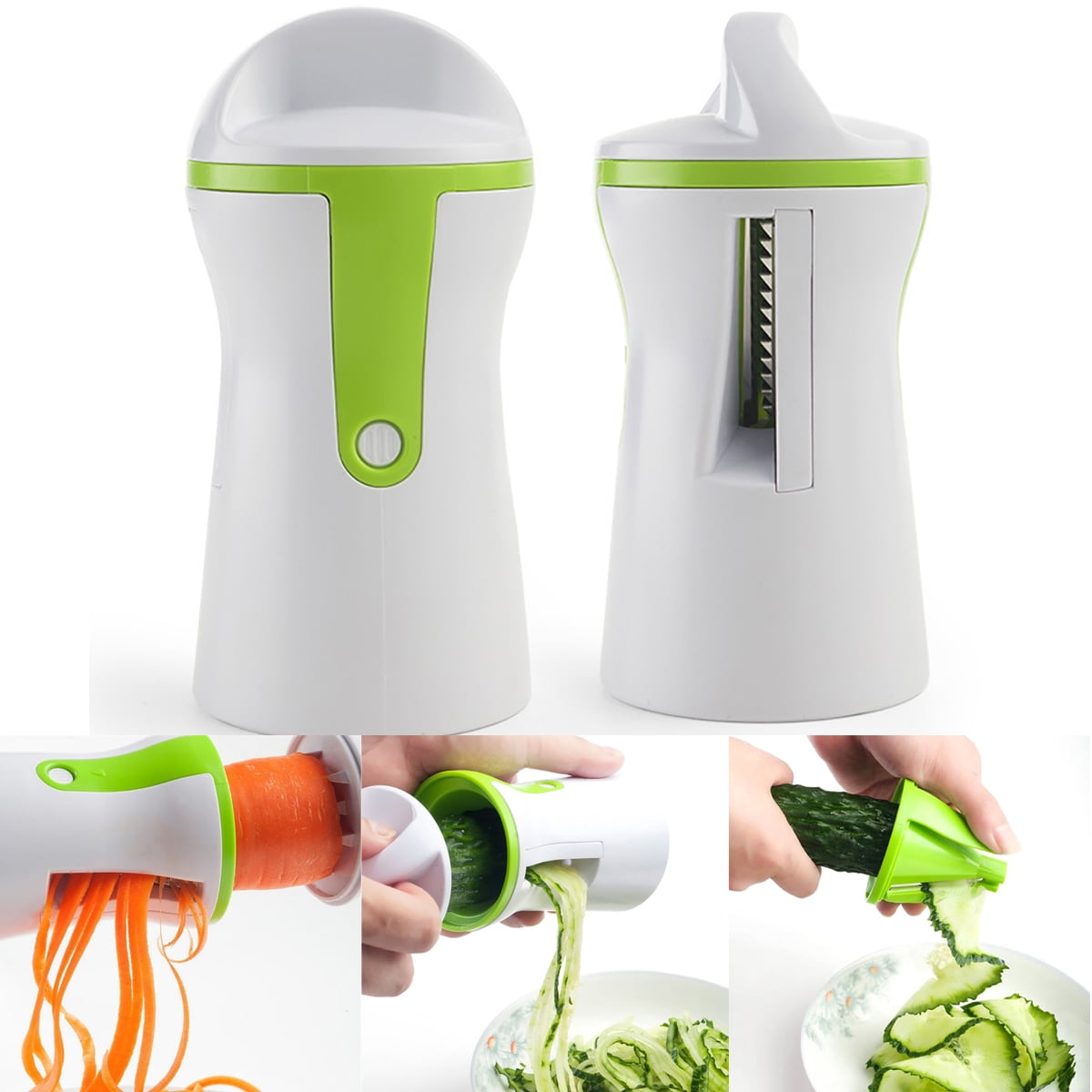 Travelwant Portable Handheld New Vegetable Spiralizer - Walmart.com