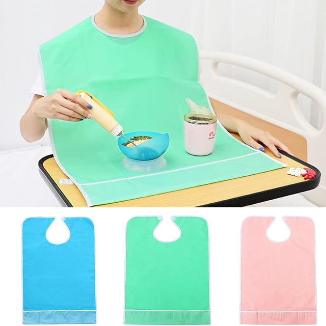 Travelwant Premium Adult Bibs - bibs for adults Men, Women; Eating ...
