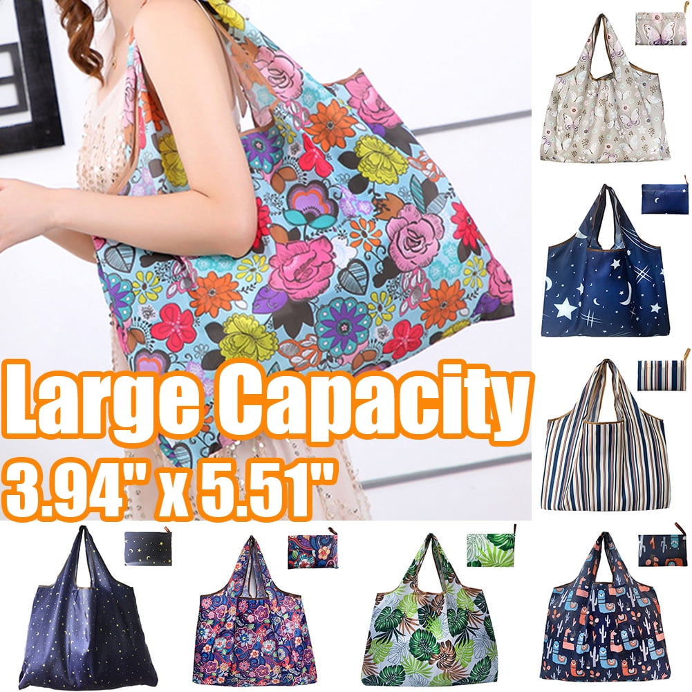 Travelwant Reusable Grocery Shopping Bags Tote Bag Shopping Bags with Pouch XLarge Waterproof ...