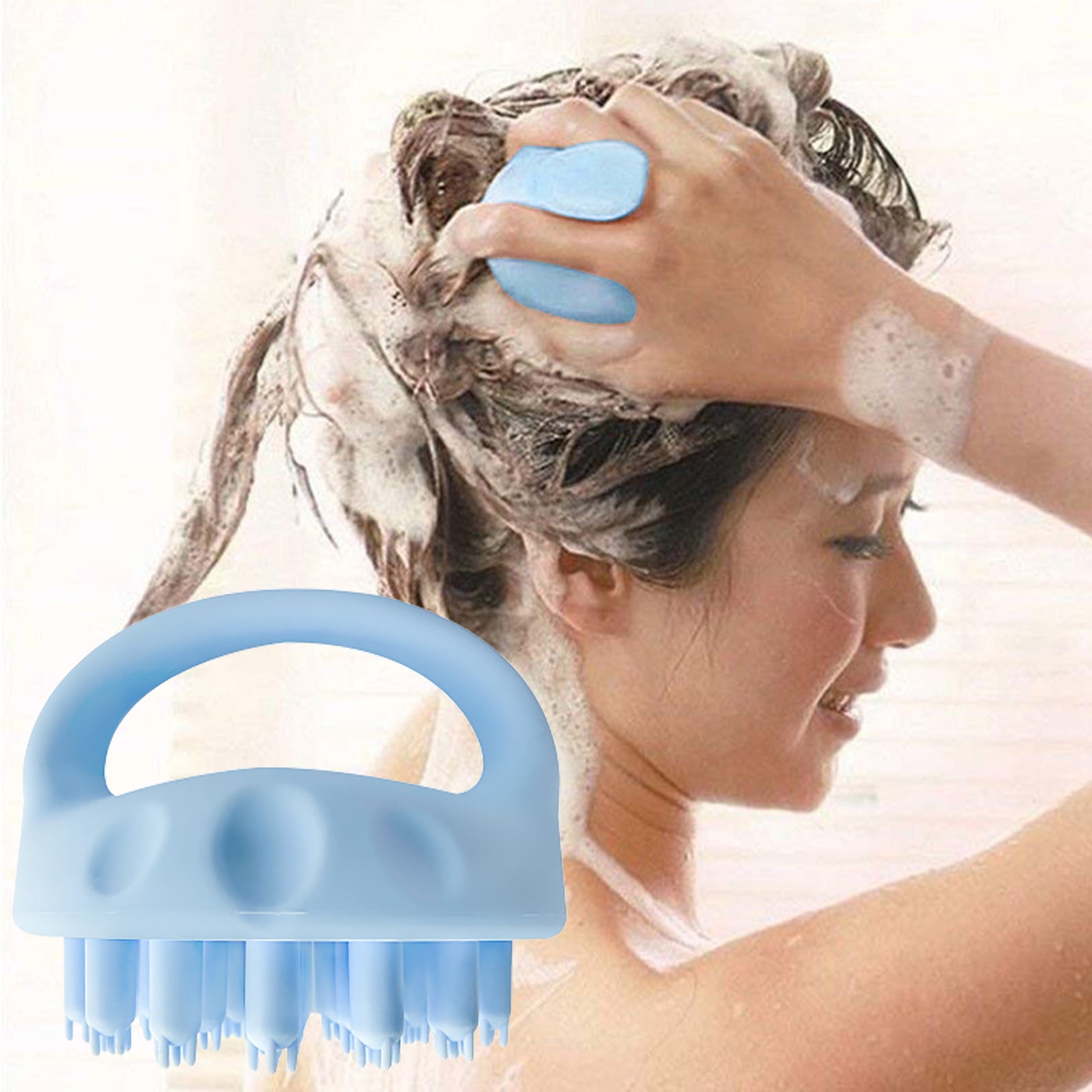 Travelwant Shampoo Brush Scalp Massager Scalp Exfoliator for Dandruff ...