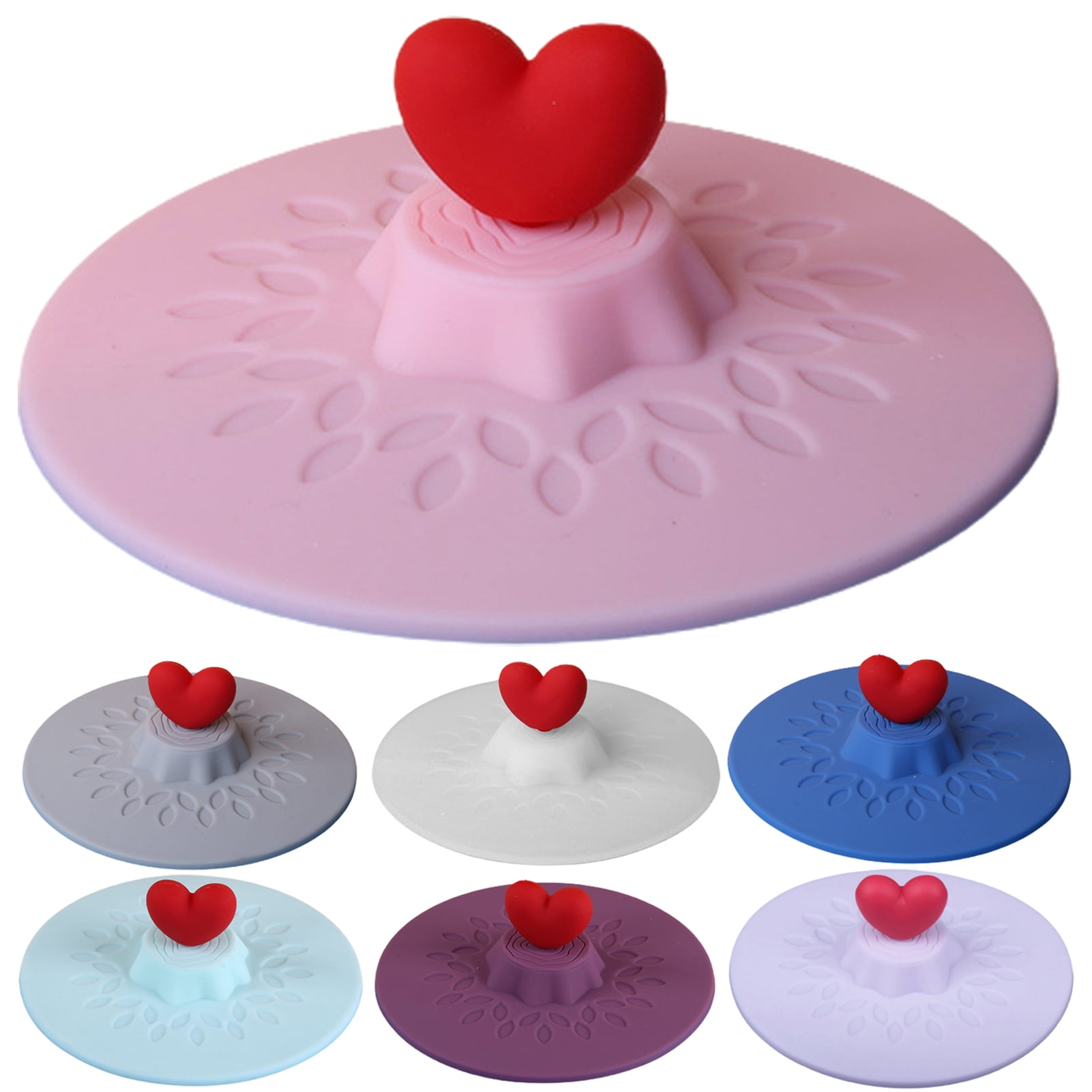 Travelwant Silicone Cup Covers Food Grade Silicone Cup Lids, Creative ...