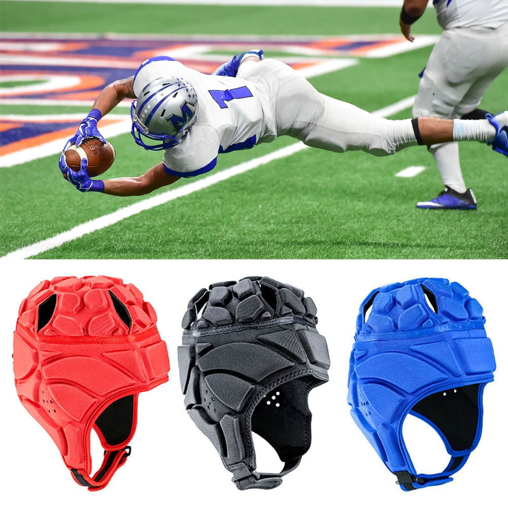 Travelwant Soccer Football Goalkeeper Helmet Rugby Scrum Cap Headguard ...
