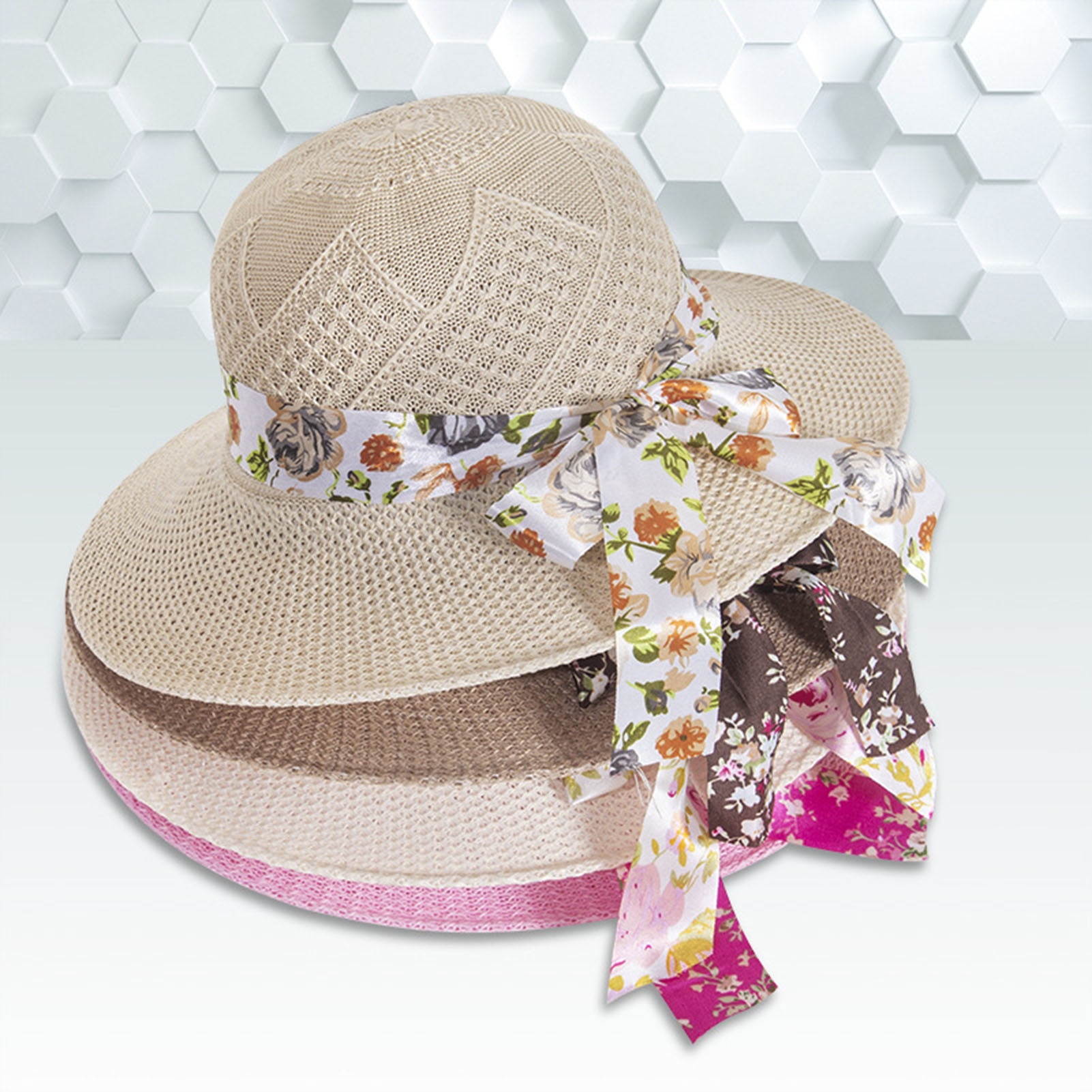 "Travelwant Women's Straw Sun Hat, Wide Brim, UV Protection, Breathable ...