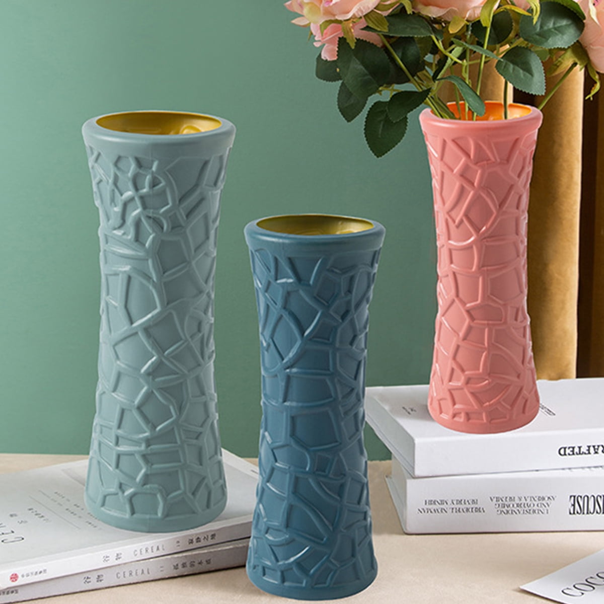 Travelwant Tall Conic Composite Plastics Flower Vase, Small Bud ...