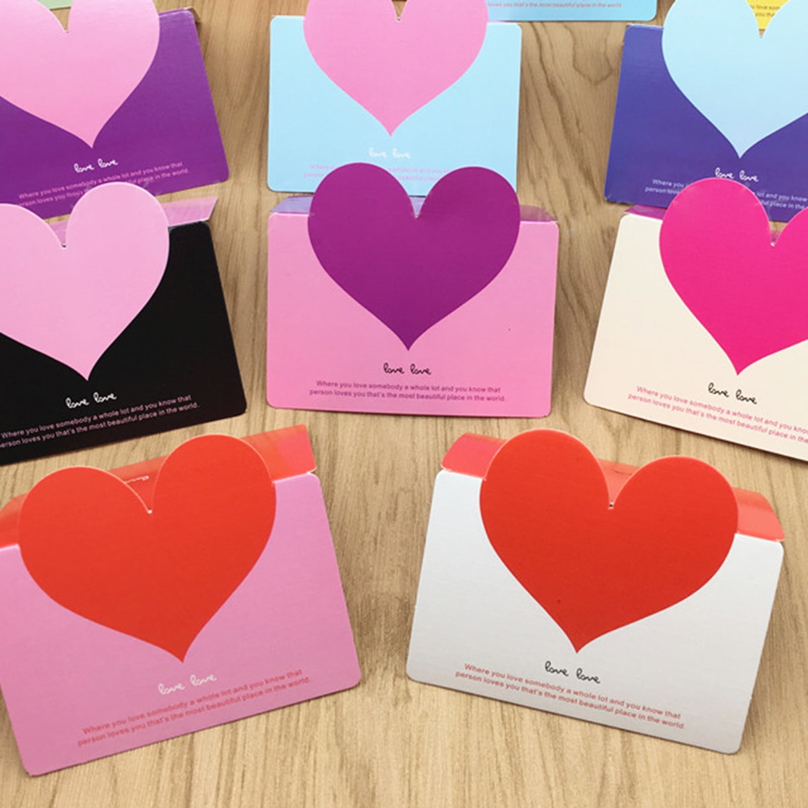 Travelwant Valentine's Day Cards Set Love Greeting Cards Assorted Blank ...