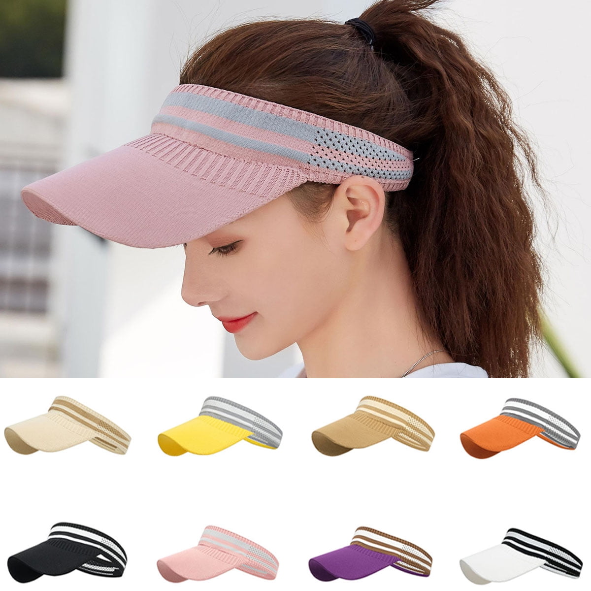 Travelwant Visor Hat Sun Visor Caps Lightweight Quick Dry Hat ...