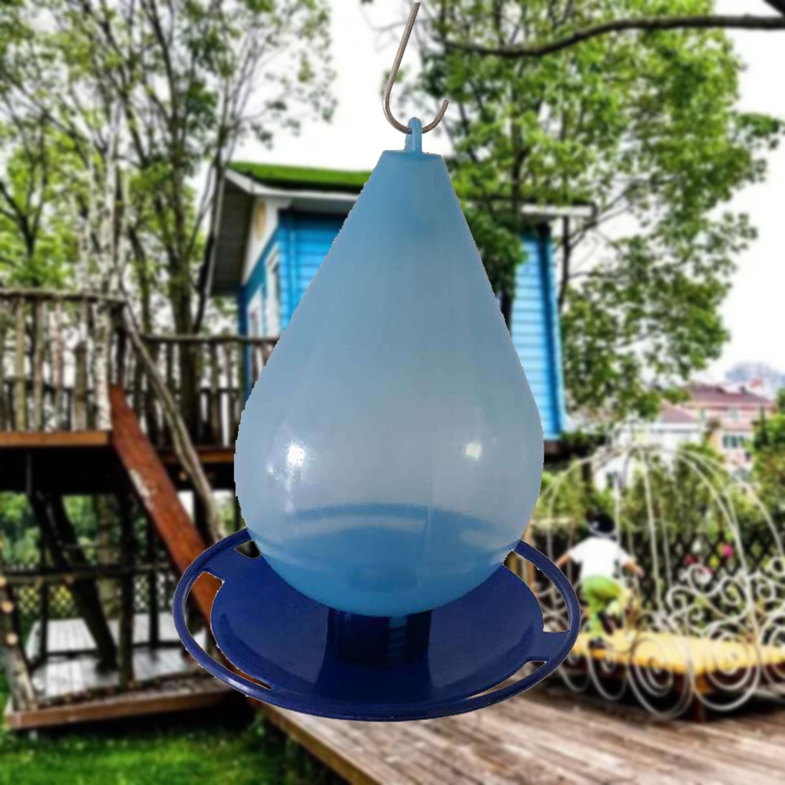 Travelwant Wild Bird Waterer Wild Bird Feeder for Outdoors, Water ...