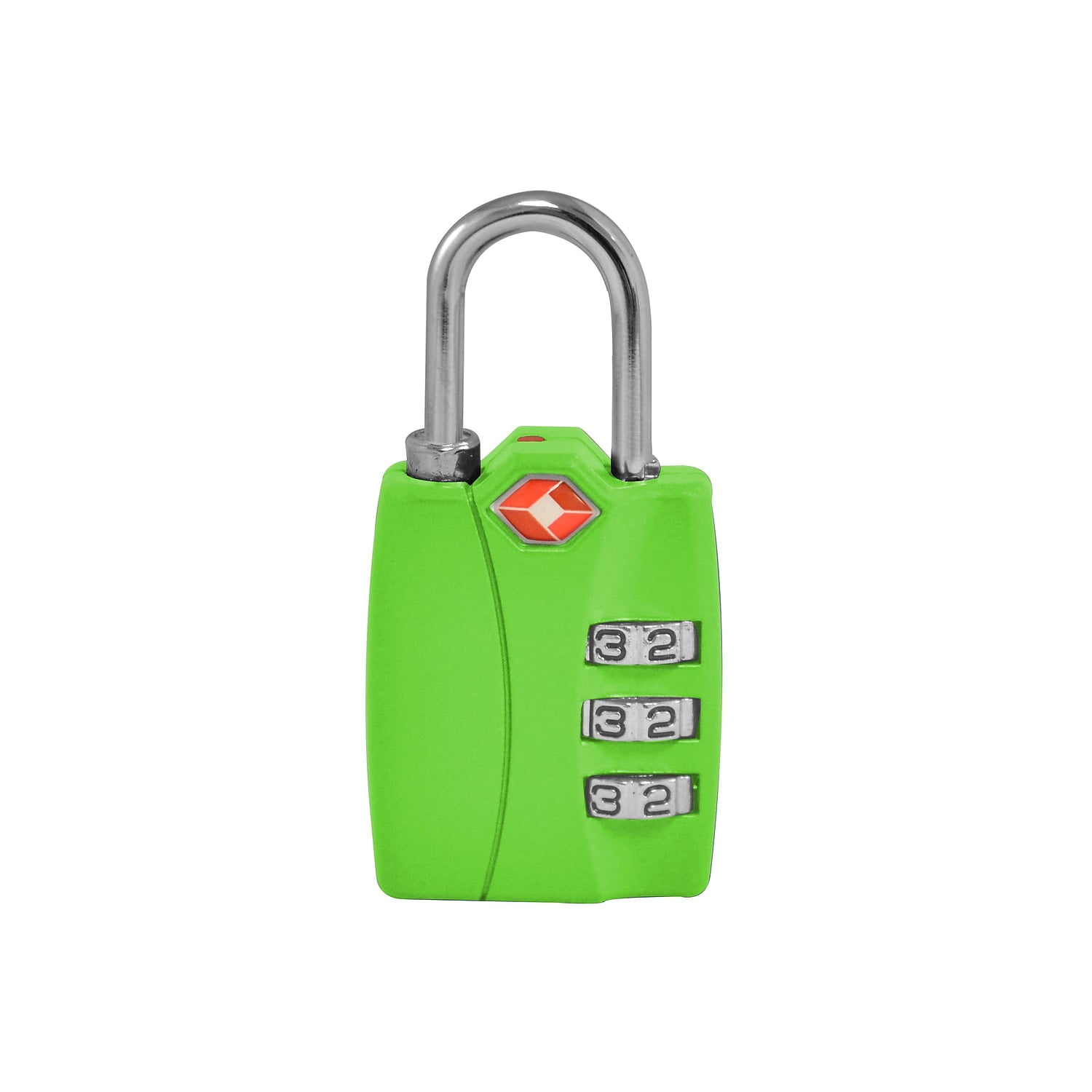 TraverGo 3 Digit Combination Lock, Green TR1120GN - Walmart.com