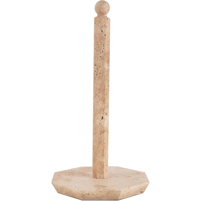Radicaln Travertine Marble Paper Towel Holder Handmade 12.5 inches ...