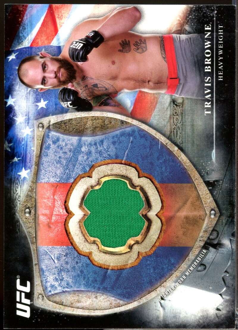 Travis Browne Card 2014 Topps UFC Bloodlines Fighter Relics /208 #BFRTB ...