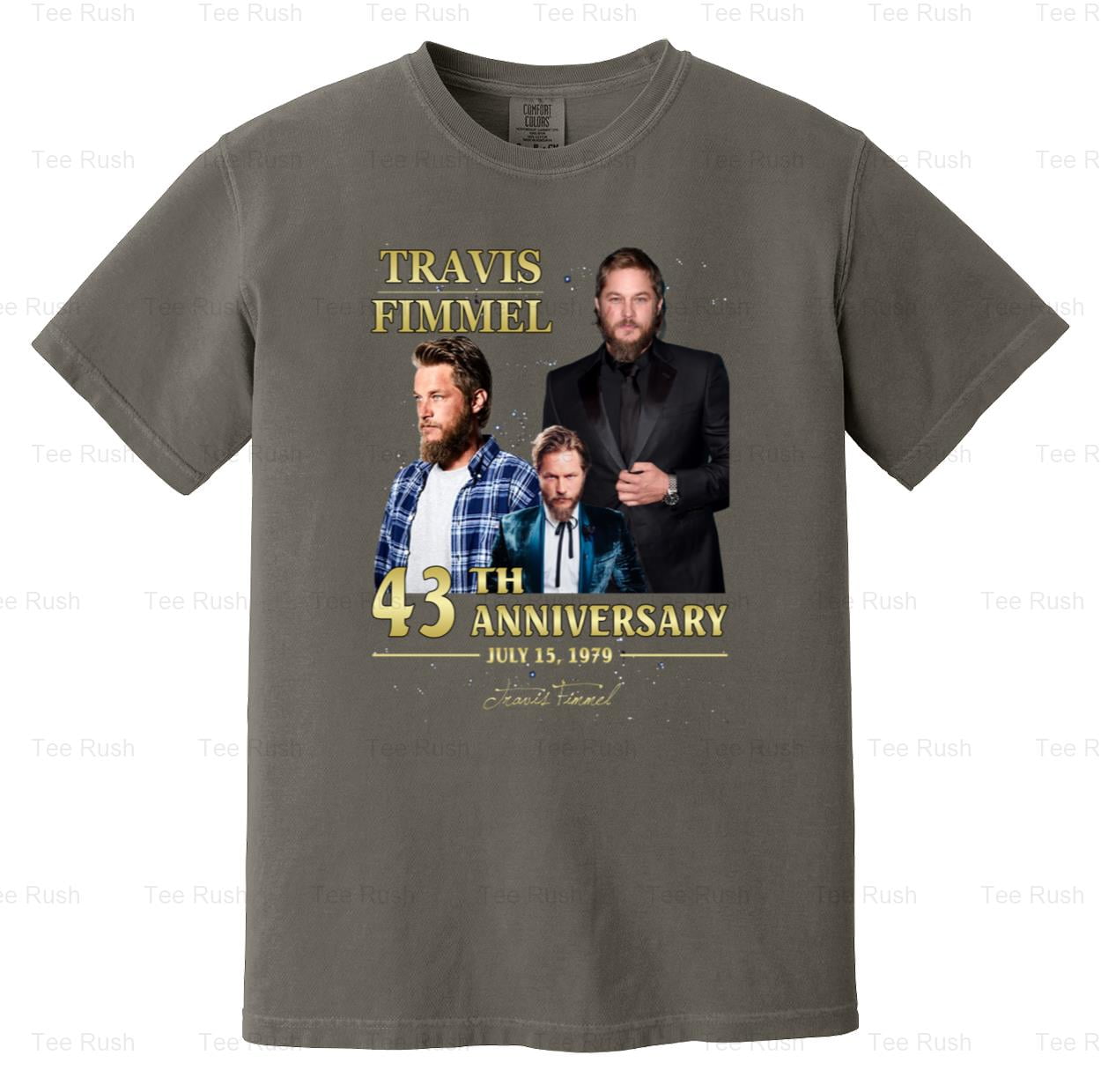 Travis Fimmel Australian Actor 45th Anniversary Vikings Ragnar Lothbrok ...