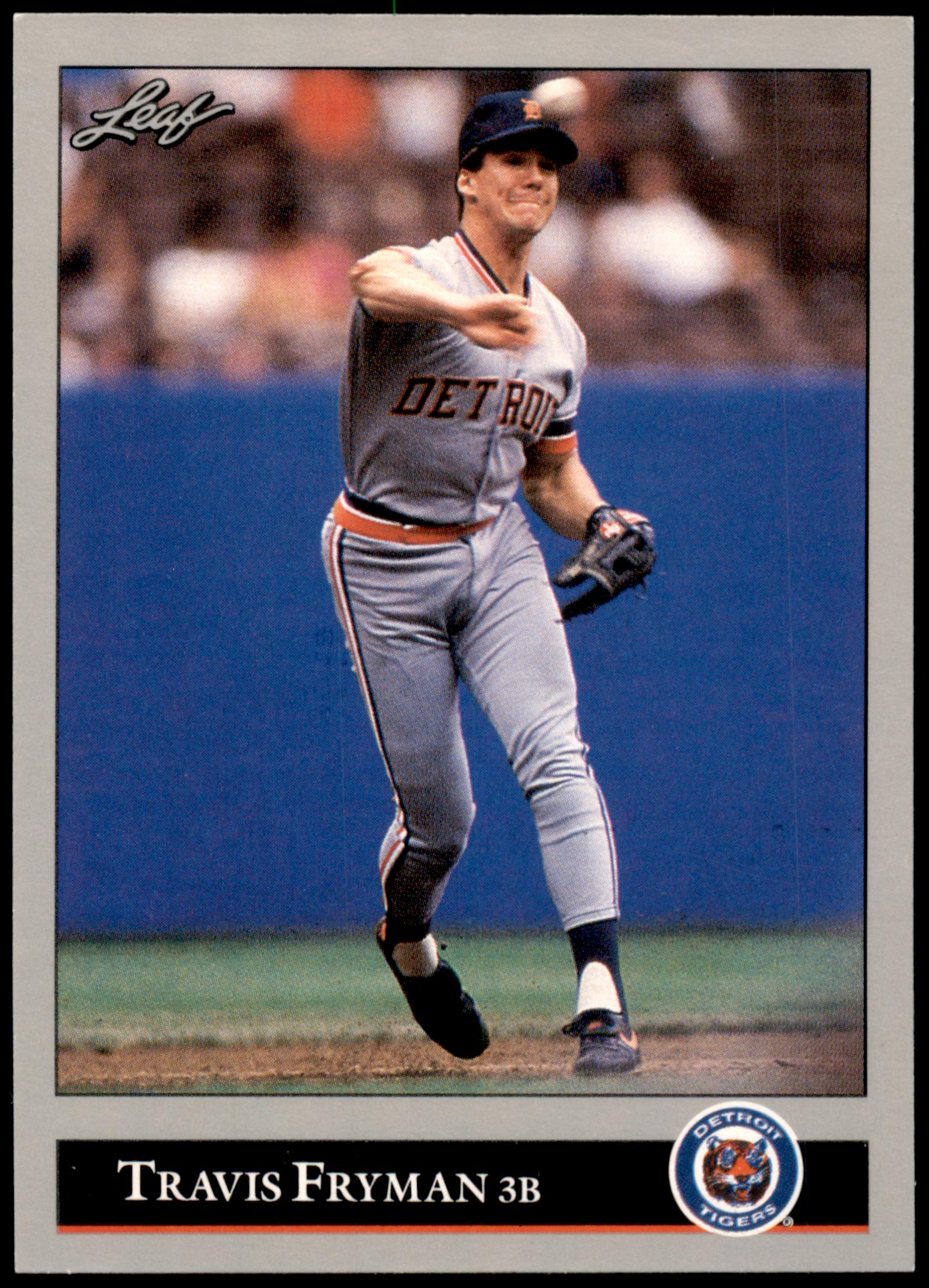 Travis Fryman #304a 1992 Leaf - Walmart.com