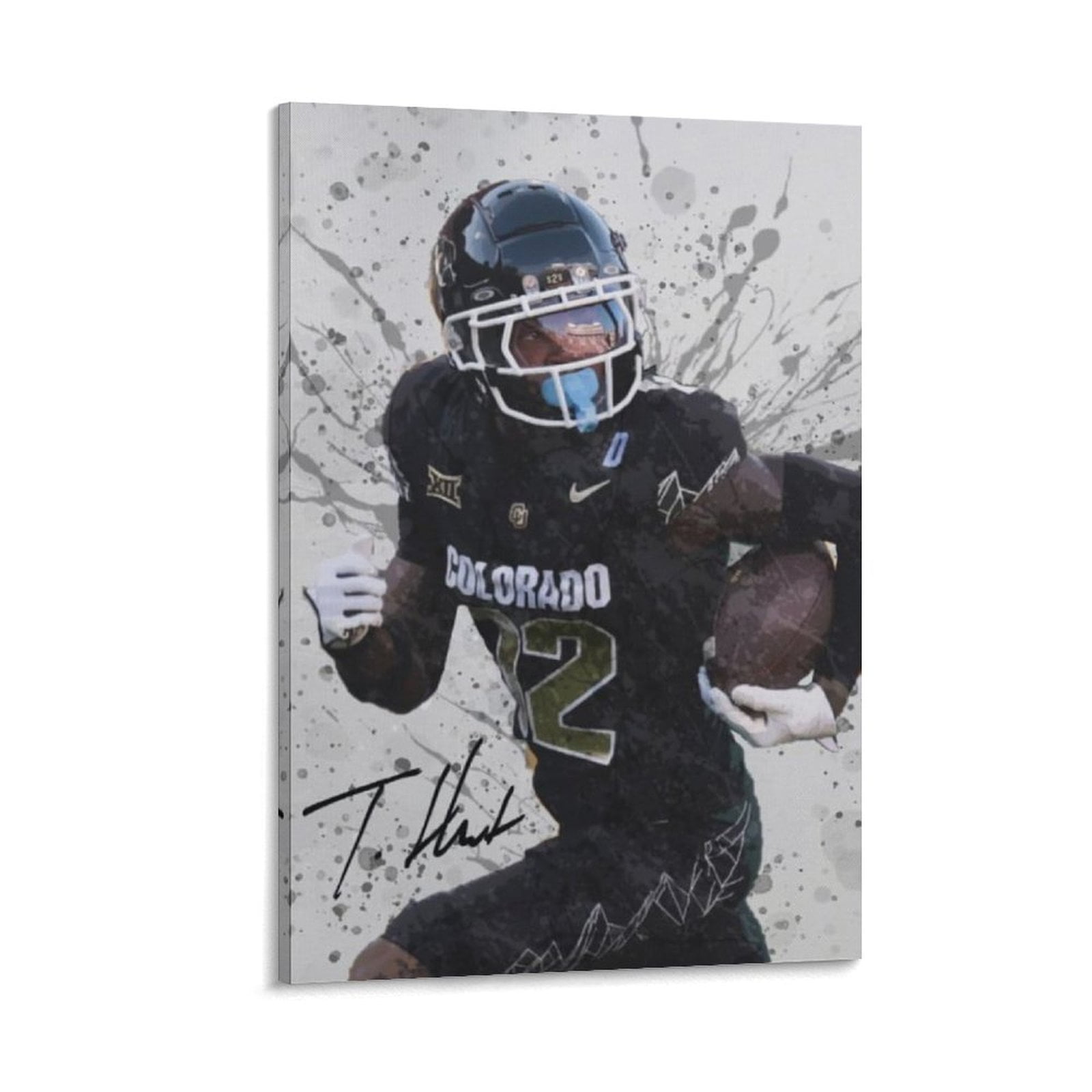 Travis Hunter Canvas Poster Print Photo Art Painting Canvas Poster Home ...