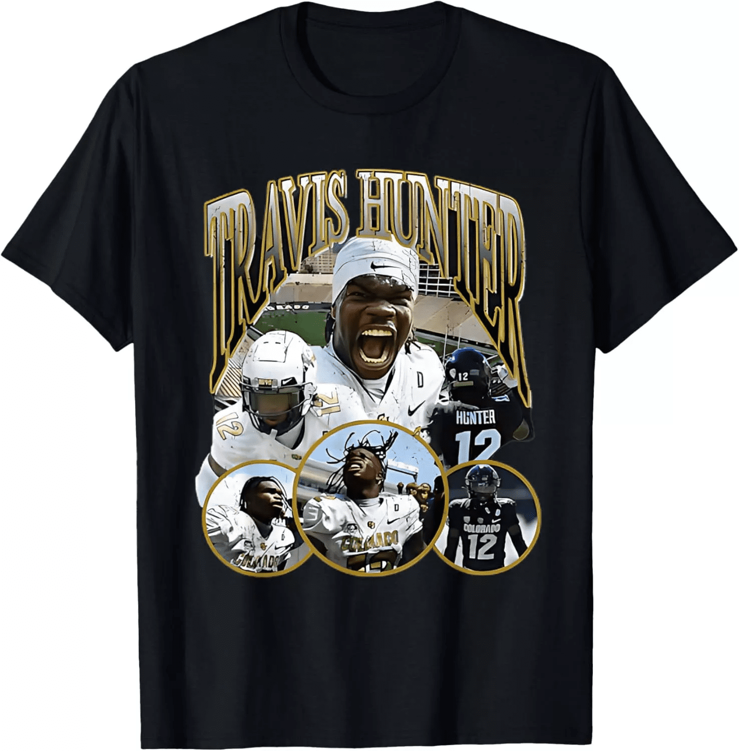 Travis Hunter Graphic Design 90s For Men Women - Walmart.com