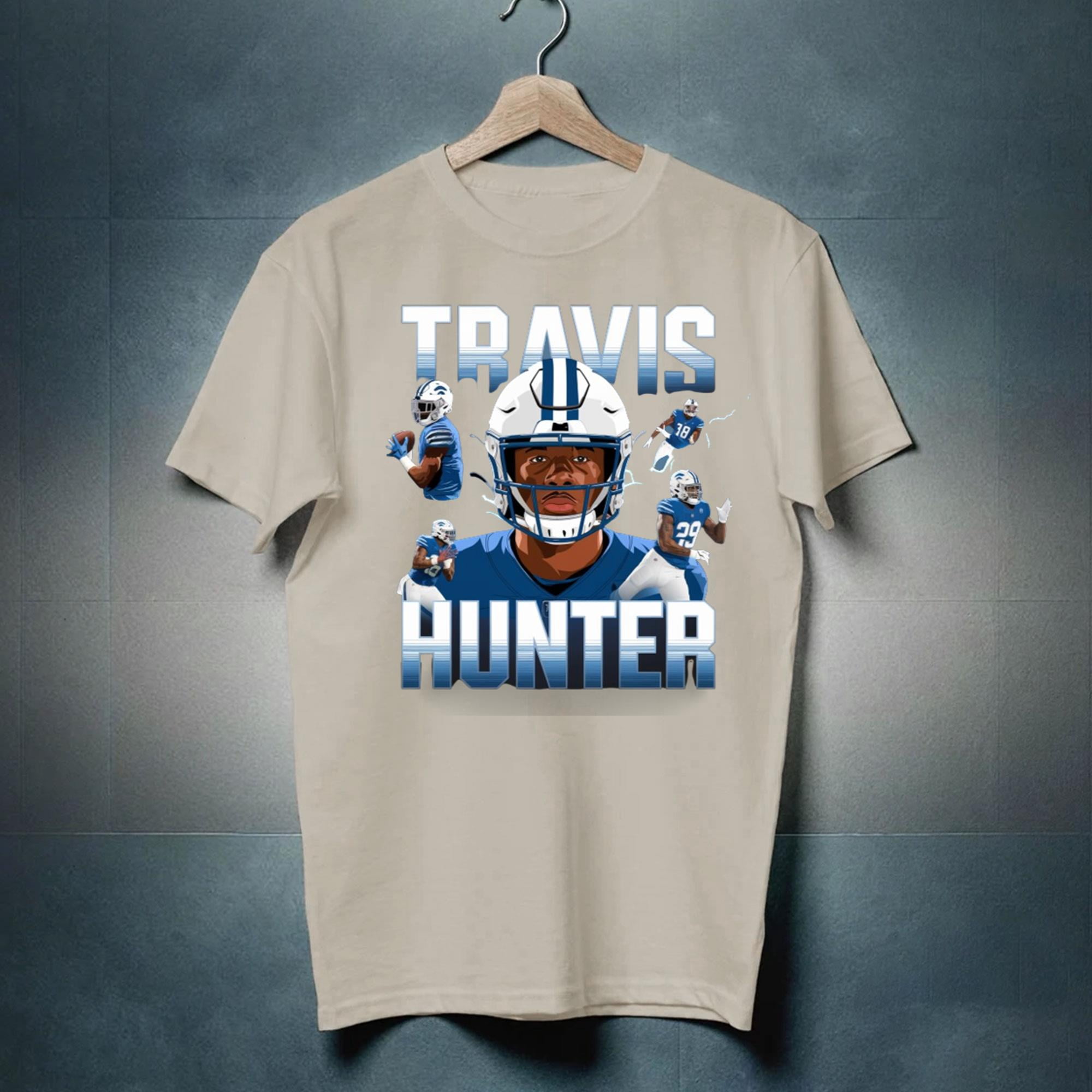 Travis Hunter Vintage Bootleg TShirt 90s Retro Travis Hunter Graphic T ...
