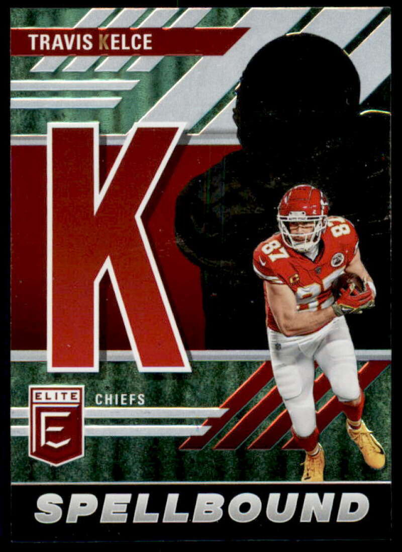 Travis Kelce Card 2023 Elite Spellbound Green #30 - Walmart.com