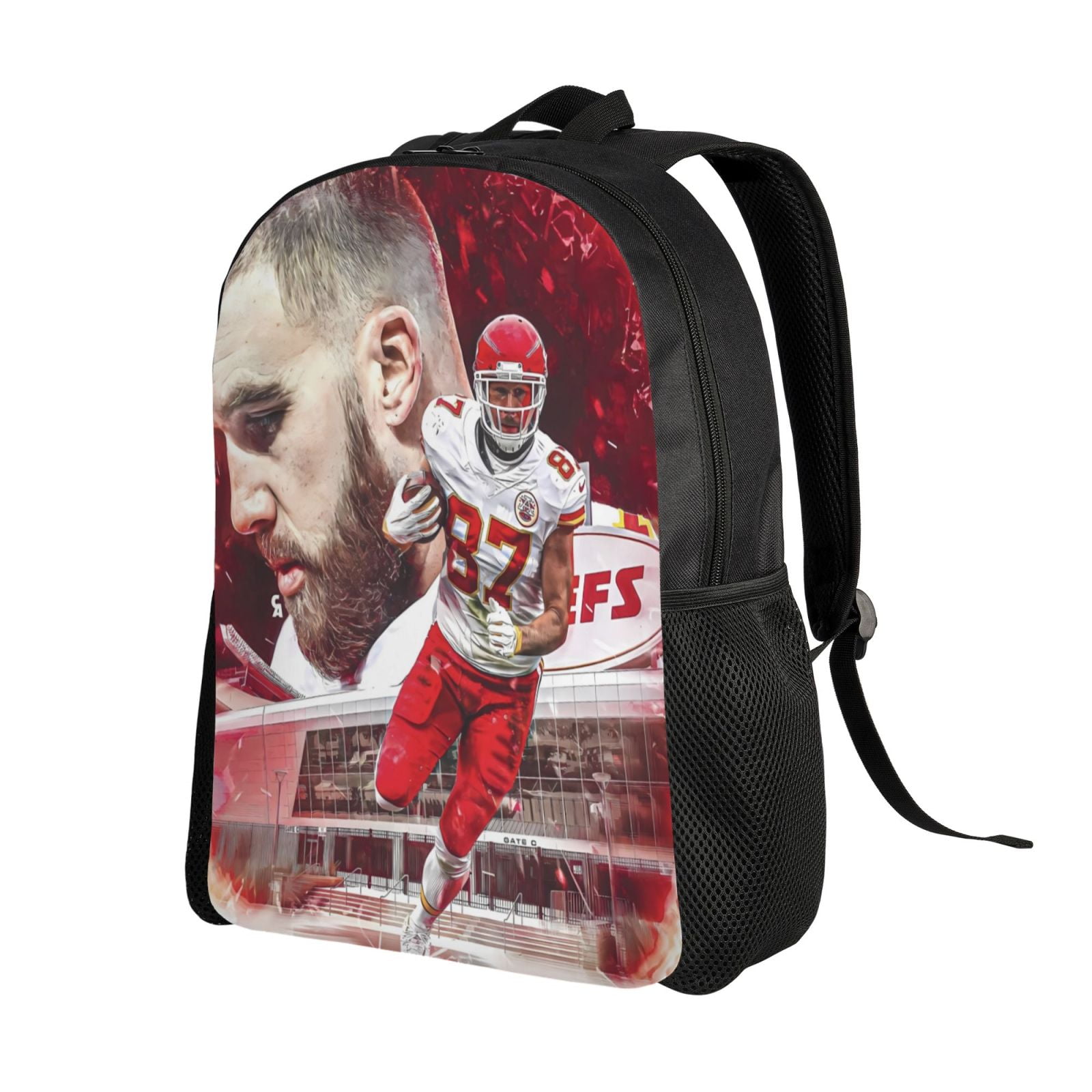 Travis Kelce Custom Campus Backpack, Fan Computer Backpack with ...