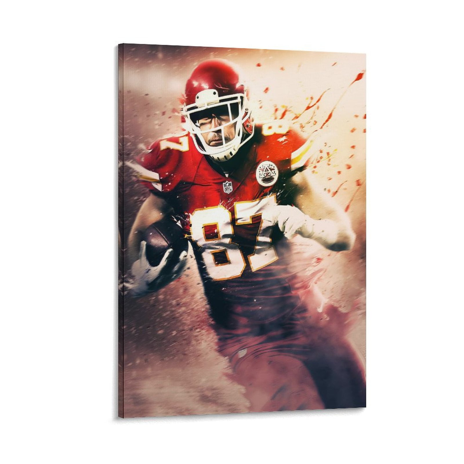 Travis Kelce Football Player Art Personality Poster Wall Art Poster ...