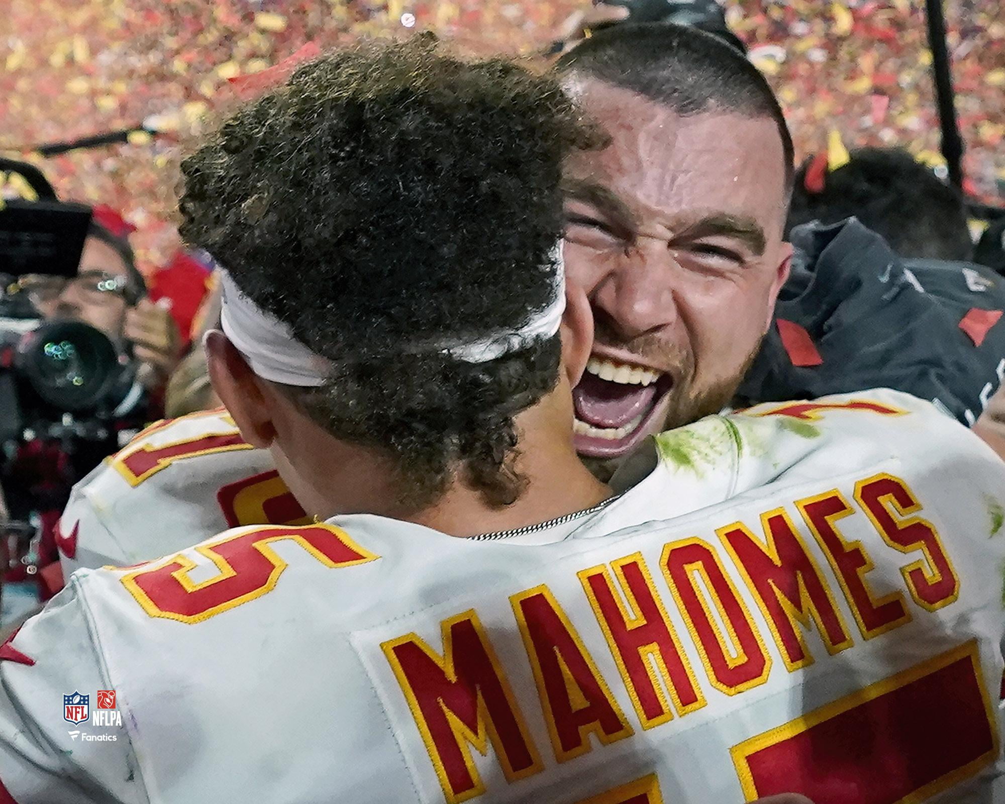 Travis Kelce and Patrick Mahomes Kansas City Chiefs Super Bowl LVII ...