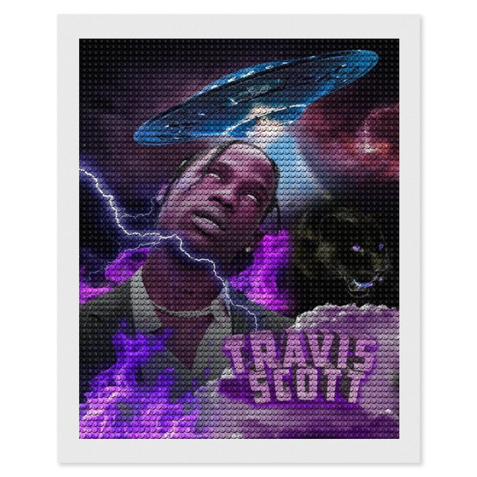 Travis Scott Cartoon diamond painting suitable for home wall decoration ...