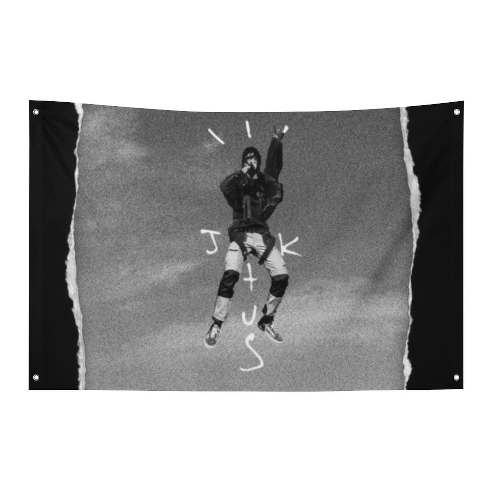 Travis Scott Flag banners Men Cave wall Flags College dorm decorations ...