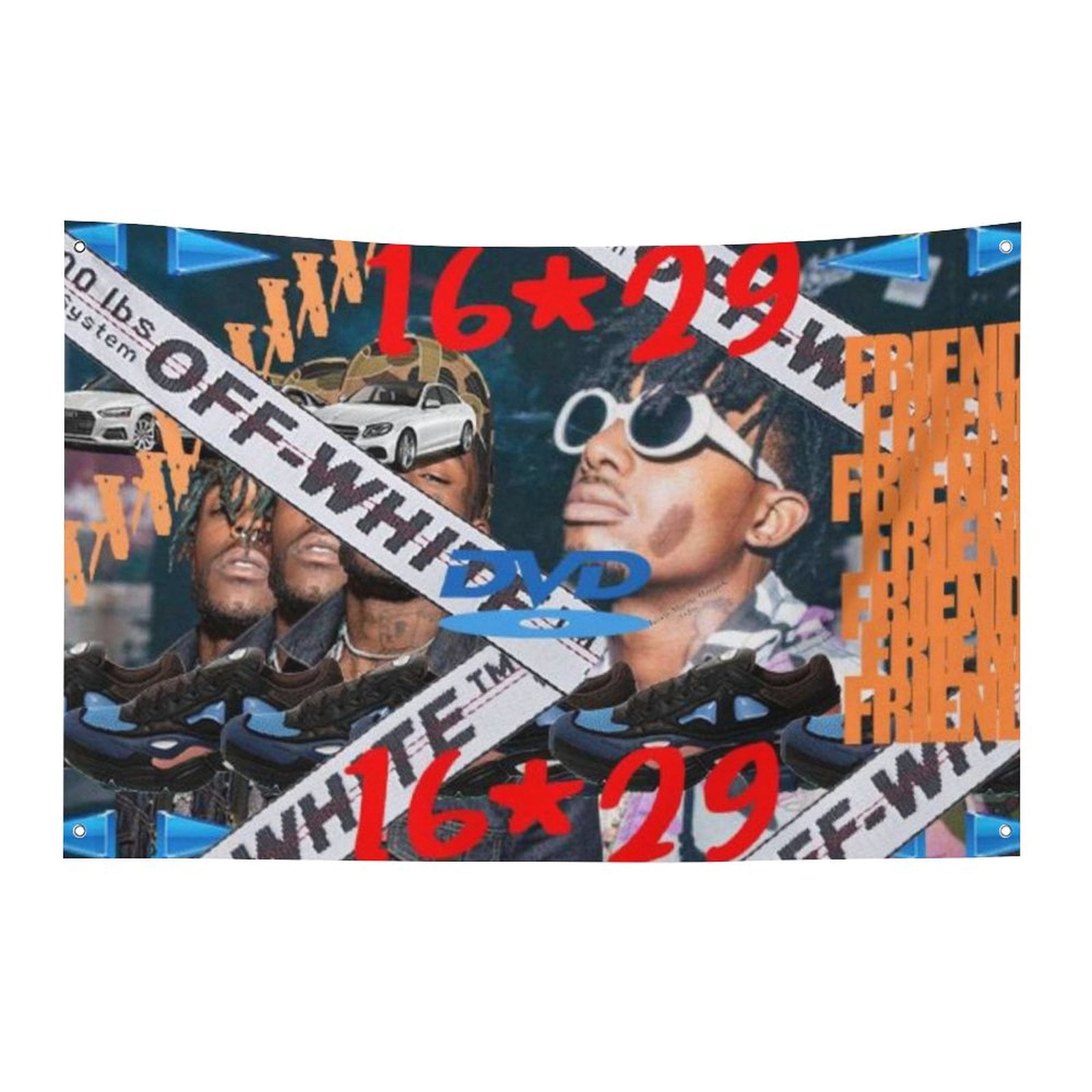 Travis Scott Flag banners Men Cave wall Flags College dorm decorations ...