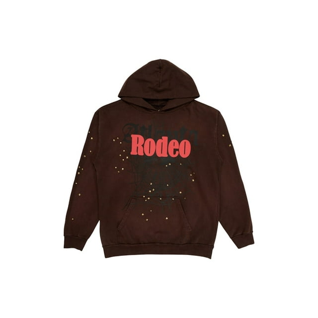 Travis Scott Men's Cactus Jack x Sp5der Days Before Rodeo Hoodie Black ...