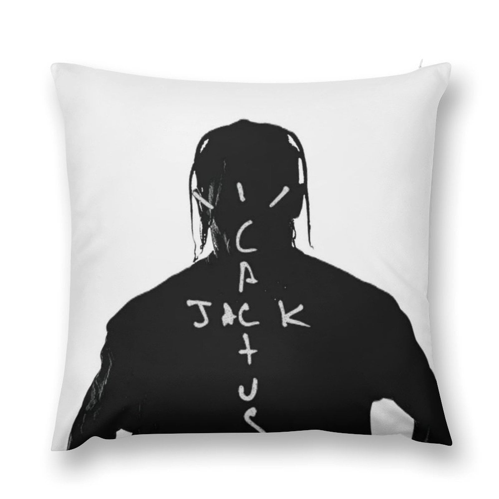 Travis Scott Merch Rapper Travis Scott Pillowcase Hip Hop Room Decor ...