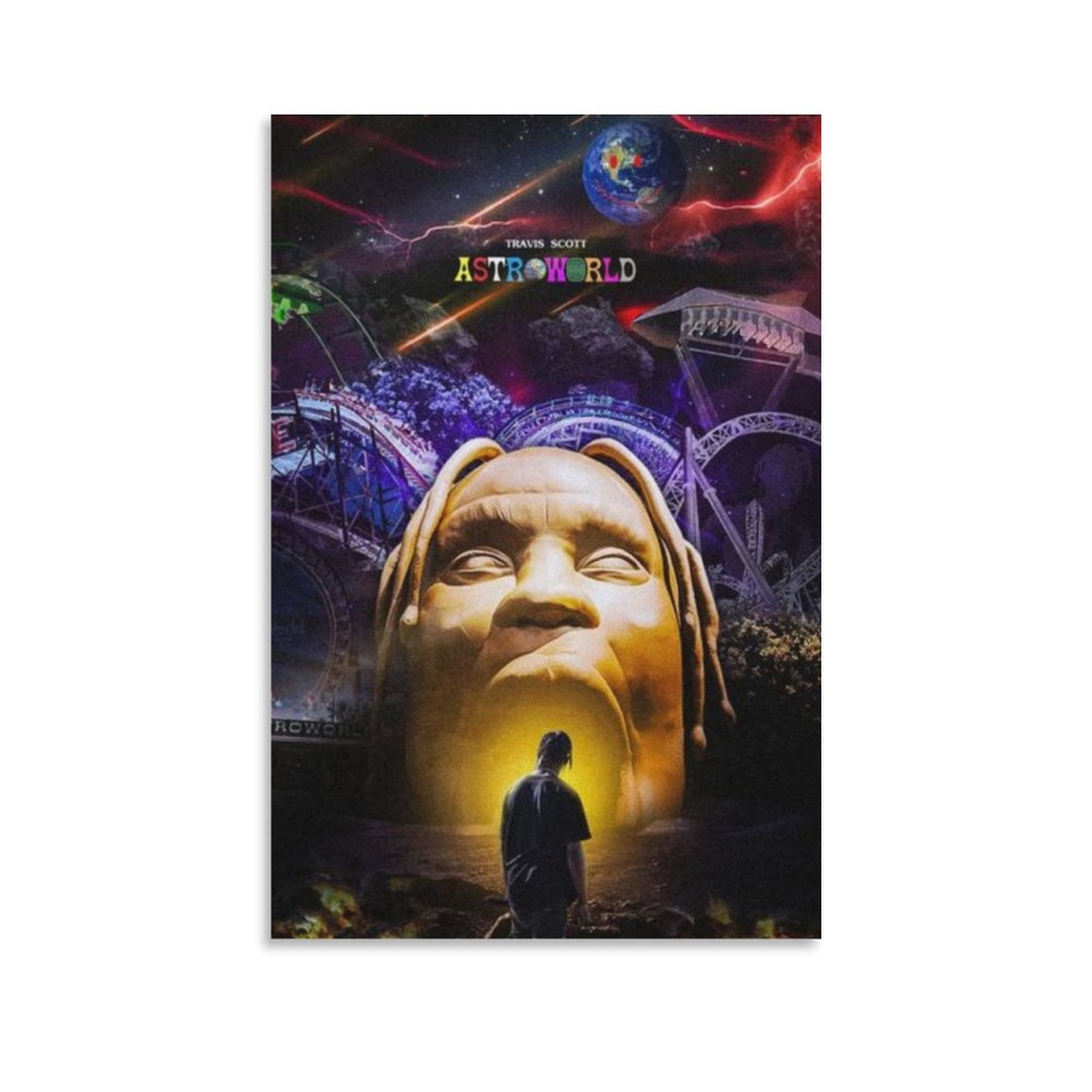 Travis Scott Poster Hip Hop Rapper Room Decor Travis Scott Merch ...