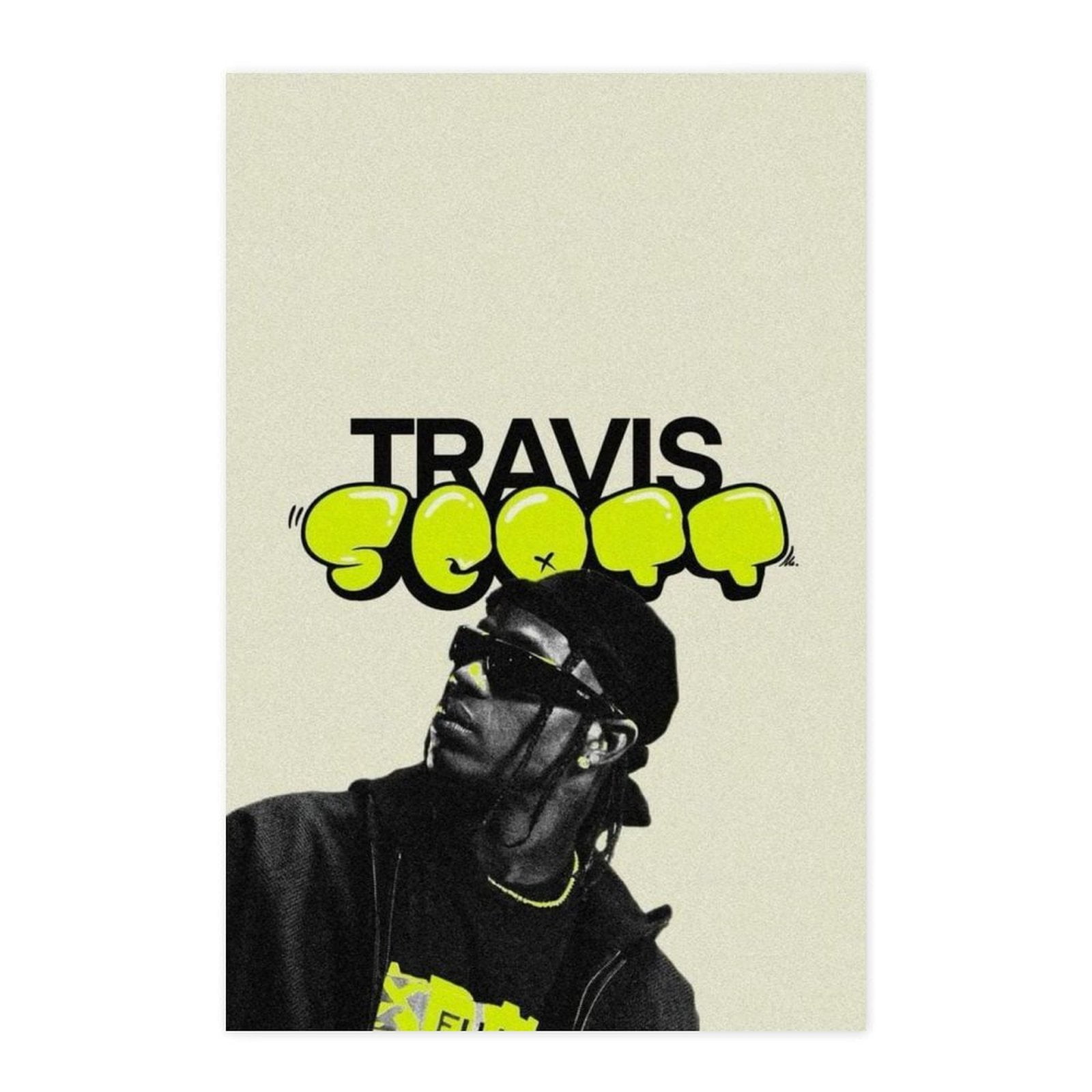 Travis Scott Poster Hip Hop Rapper Room Decor Travis Scott Merch ...