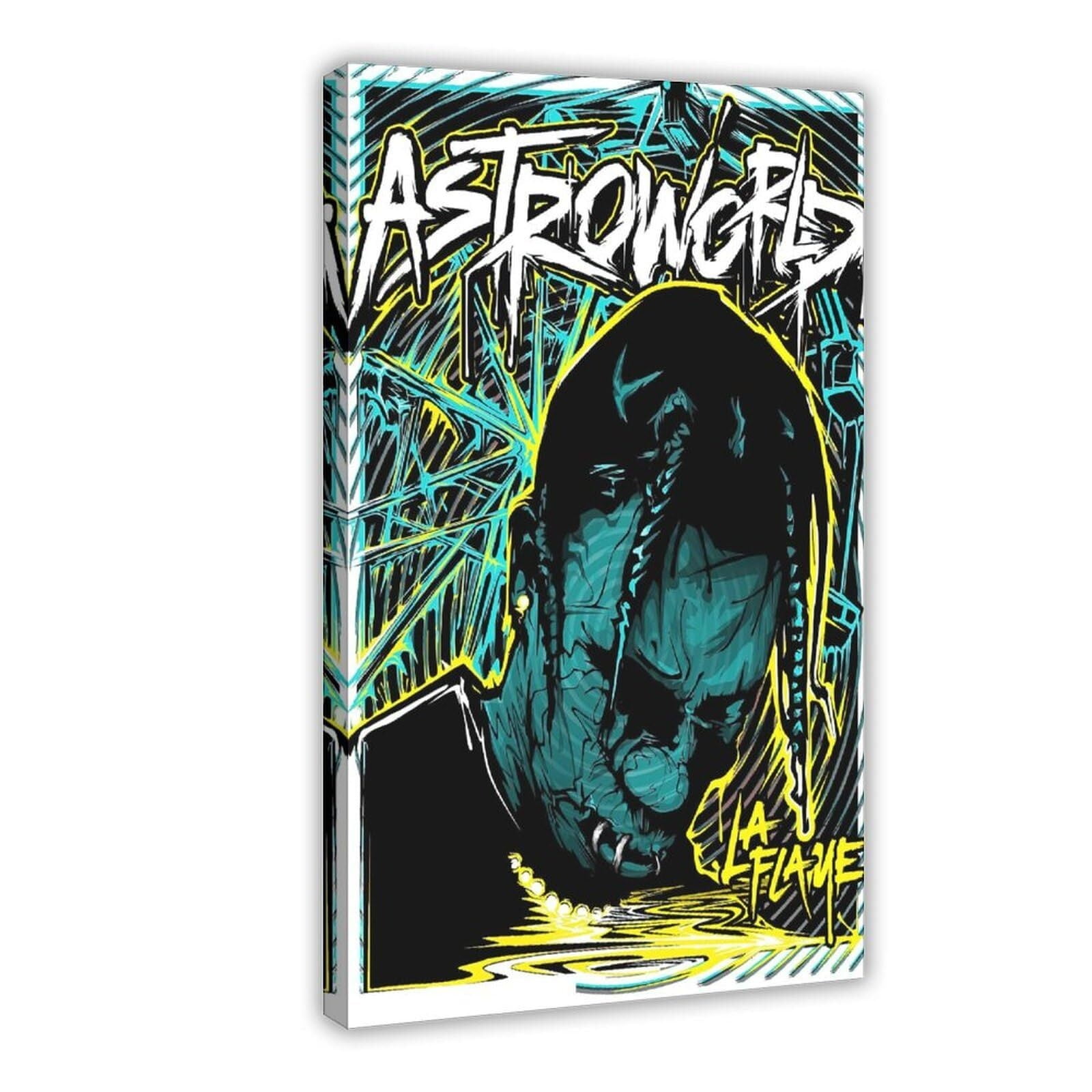 Travis Scott Poster Music Album Rapper Canvas Poster Wall Art Decor ...