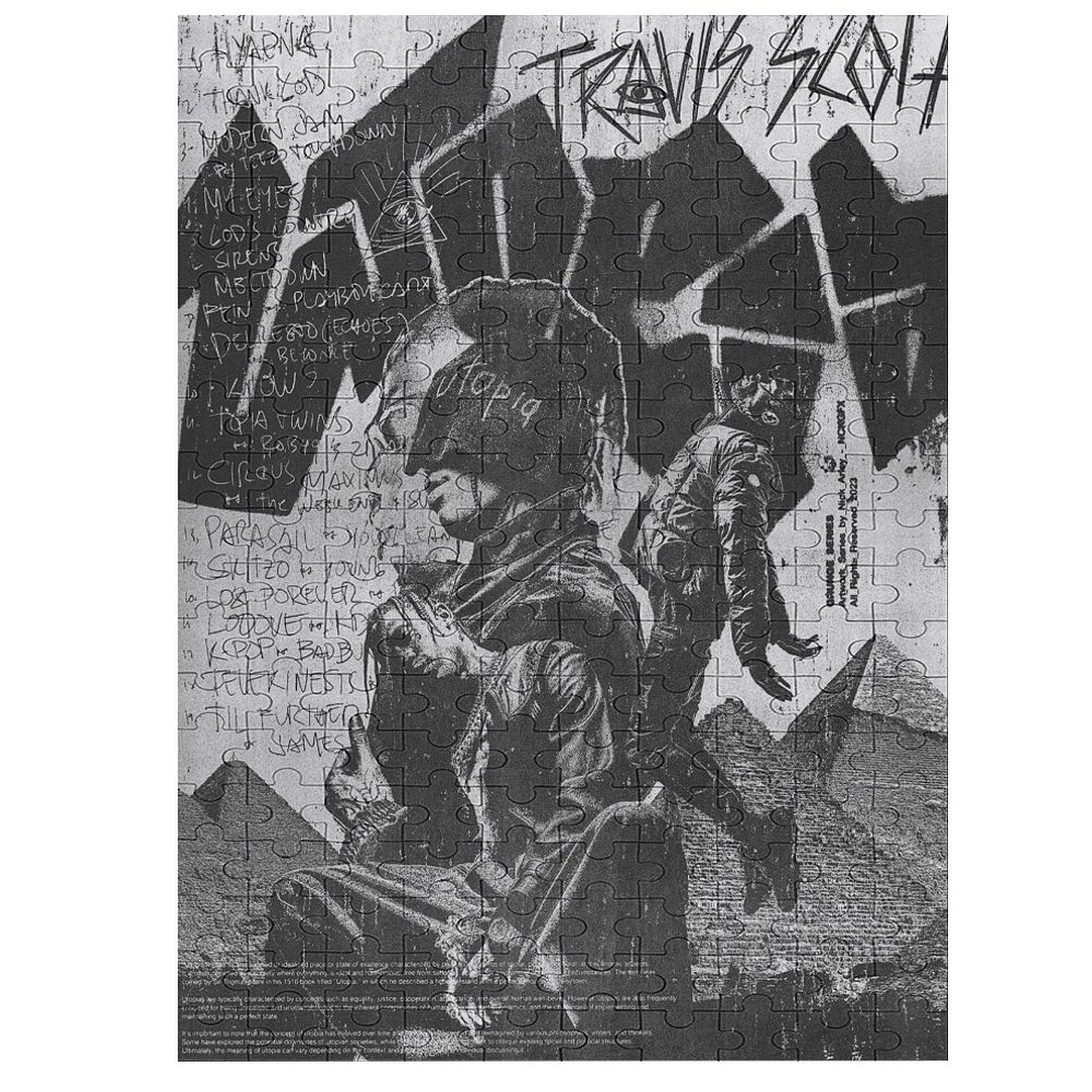 Travis Scott Puzzles for Cartoon Child Home Entertainment 200 - Walmart.com