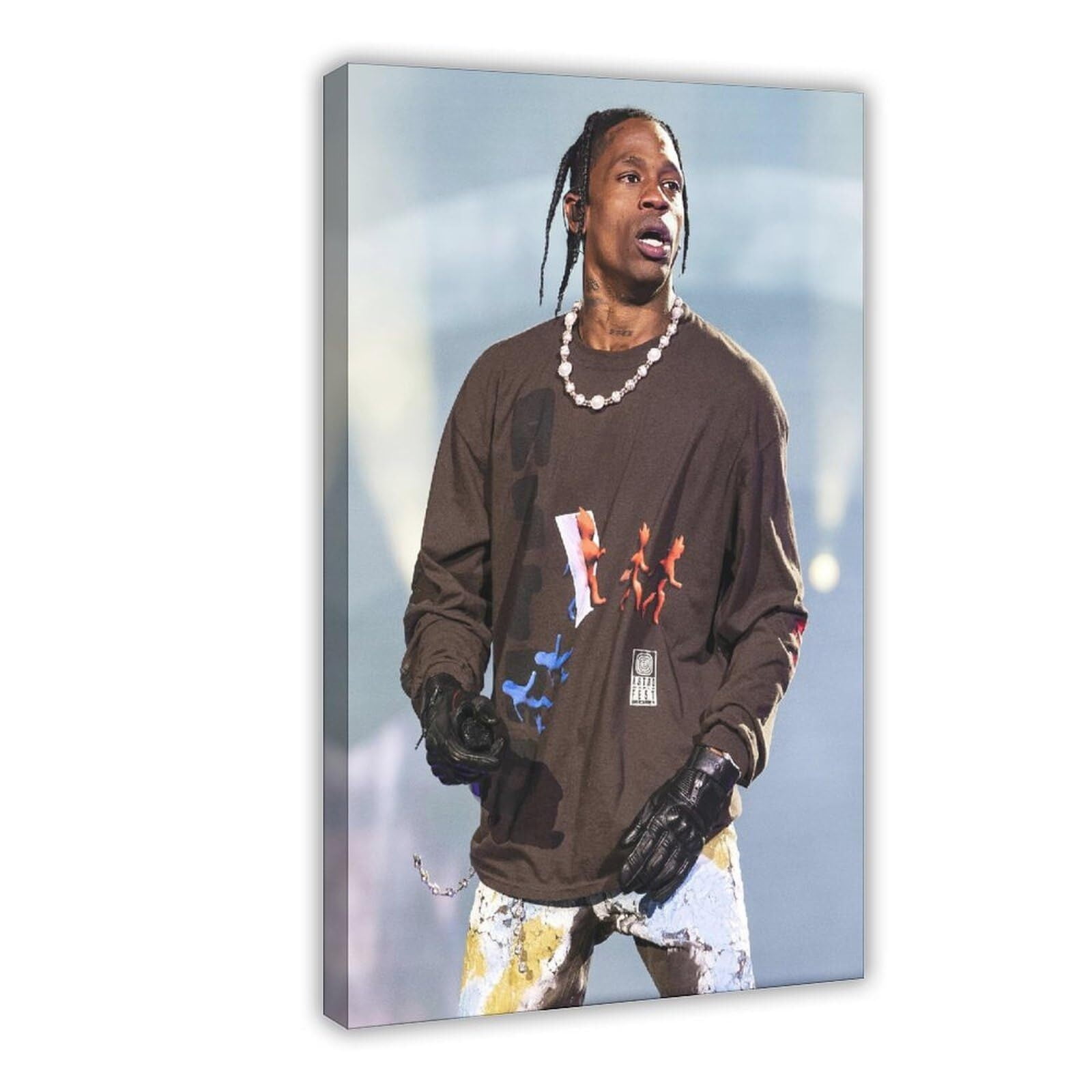 Travis Scott Rapper Music (13) Canvas Poster Wall Art Decor Print ...