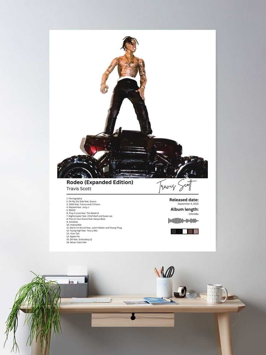 Travis Scott: Rodeo (Expanded Edition) Poster Wall Art, Modern Wall ...
