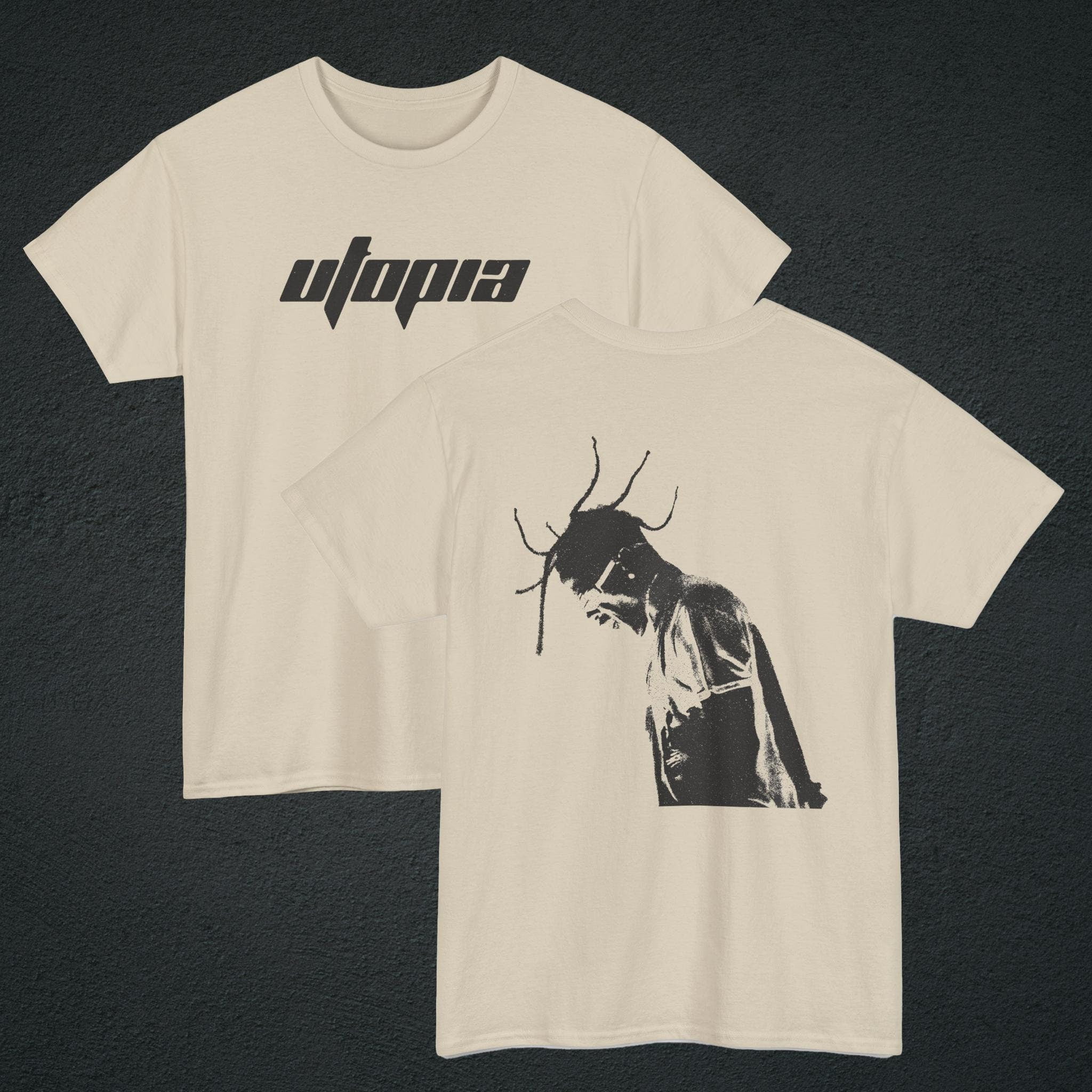 Travis! Scott Utopia Graphic Tee, Music Festival Hip Hop Shirt, Rapper ...