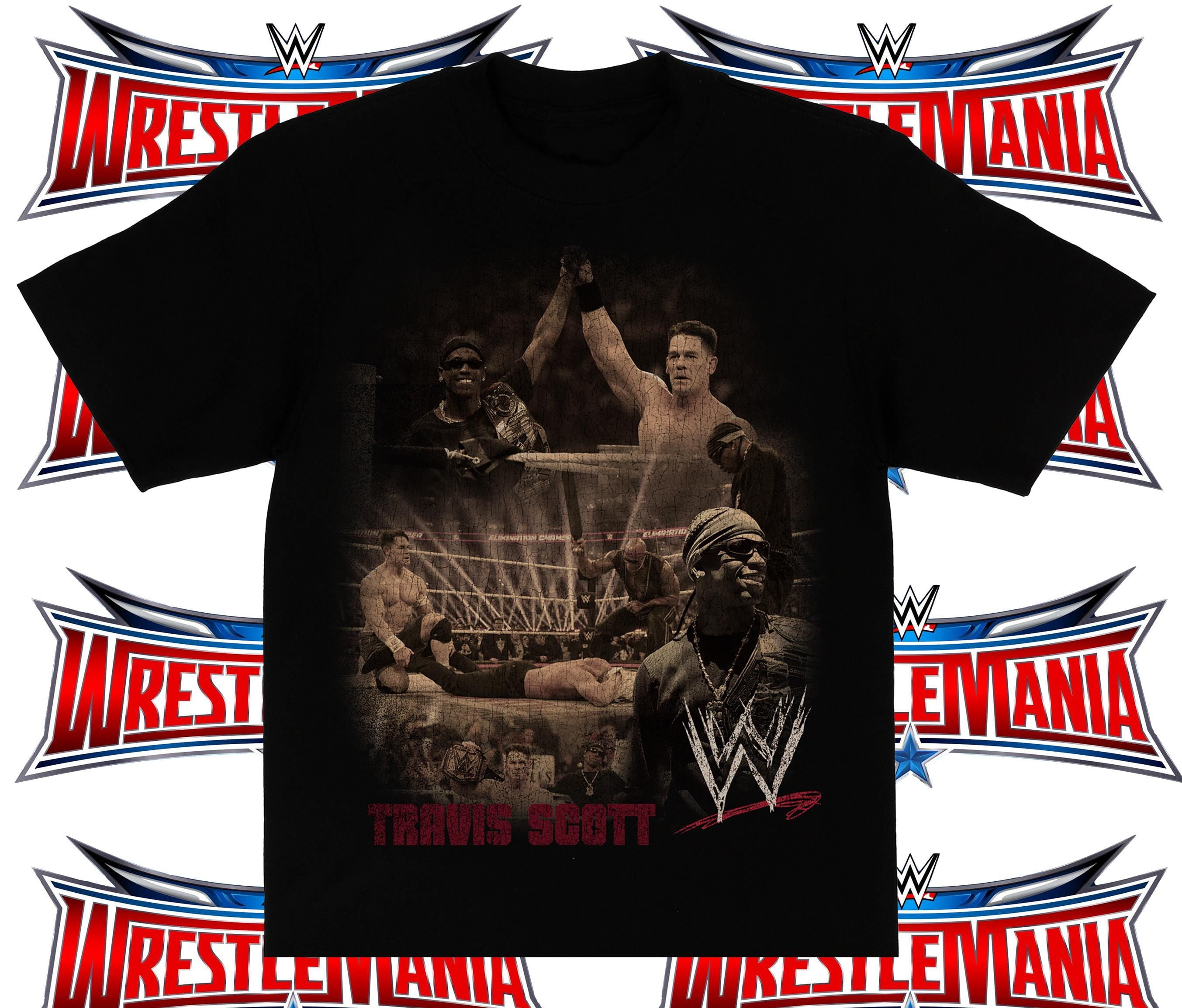 Travis! Scott WWE! style PNG\/ Vintage streetwear T-Shirt design for ...