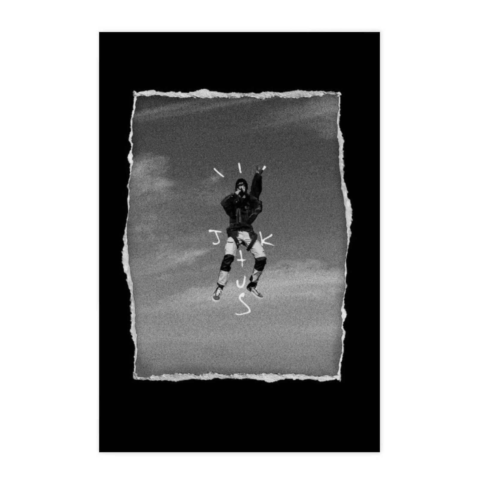 Travis Scott stickers posters wall decoration 30*45（cm） - Walmart.com