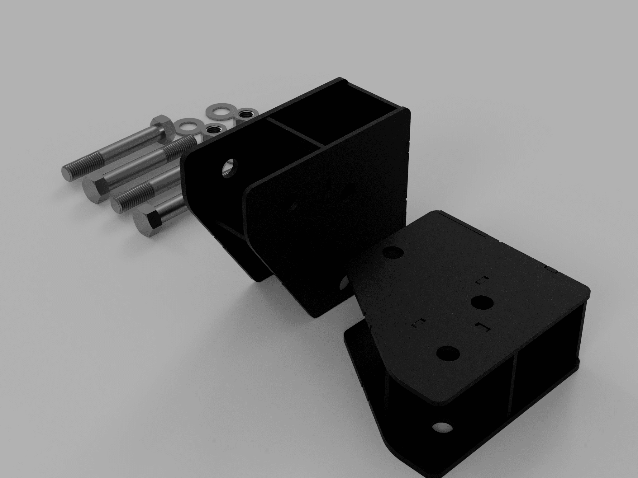 Traxda 108007 Radius Arm Drop Brackets for 2005-2023 Ford F250/F350 4x4 ...
