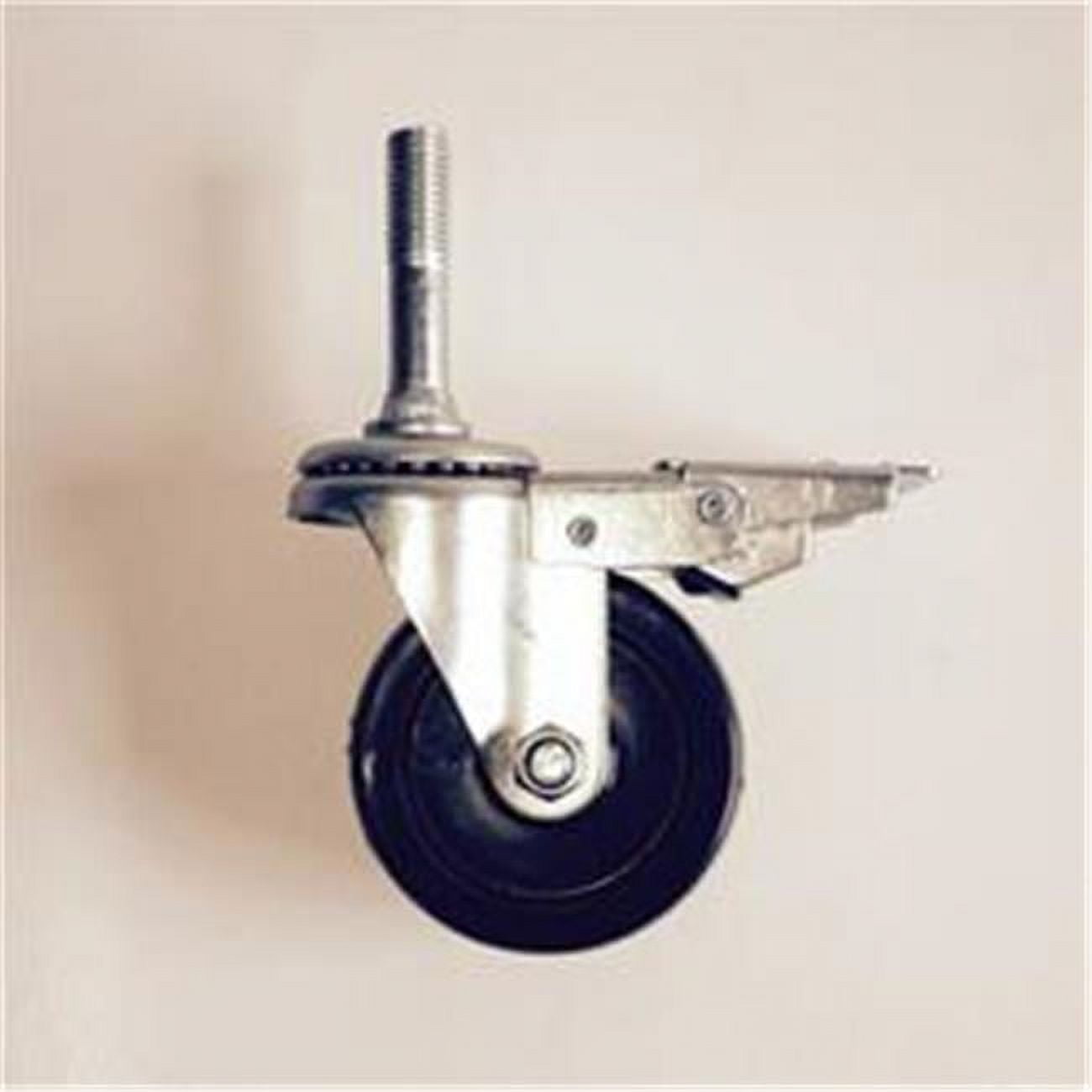 Traxion Engineering Products 3 in. Replacement Creeper Caster, Black ...