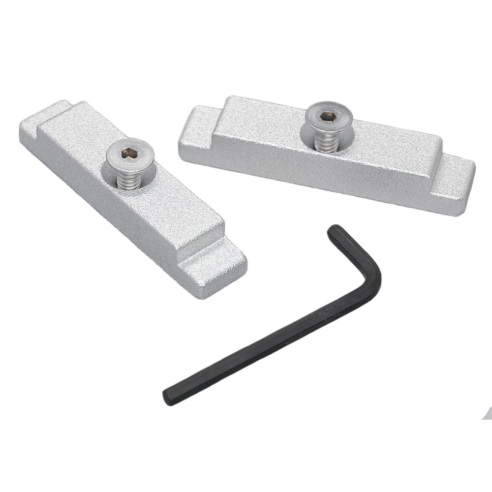 Traxstech MTEC-2 Aluminum Mounting Track End Cap - Pack of 2 - Walmart.com