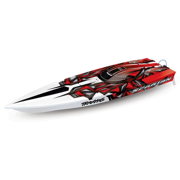 Traxxas Spartan RC Race Boat with TQi 2.4Ghz Radio, TSM, iD Castle ESC ...