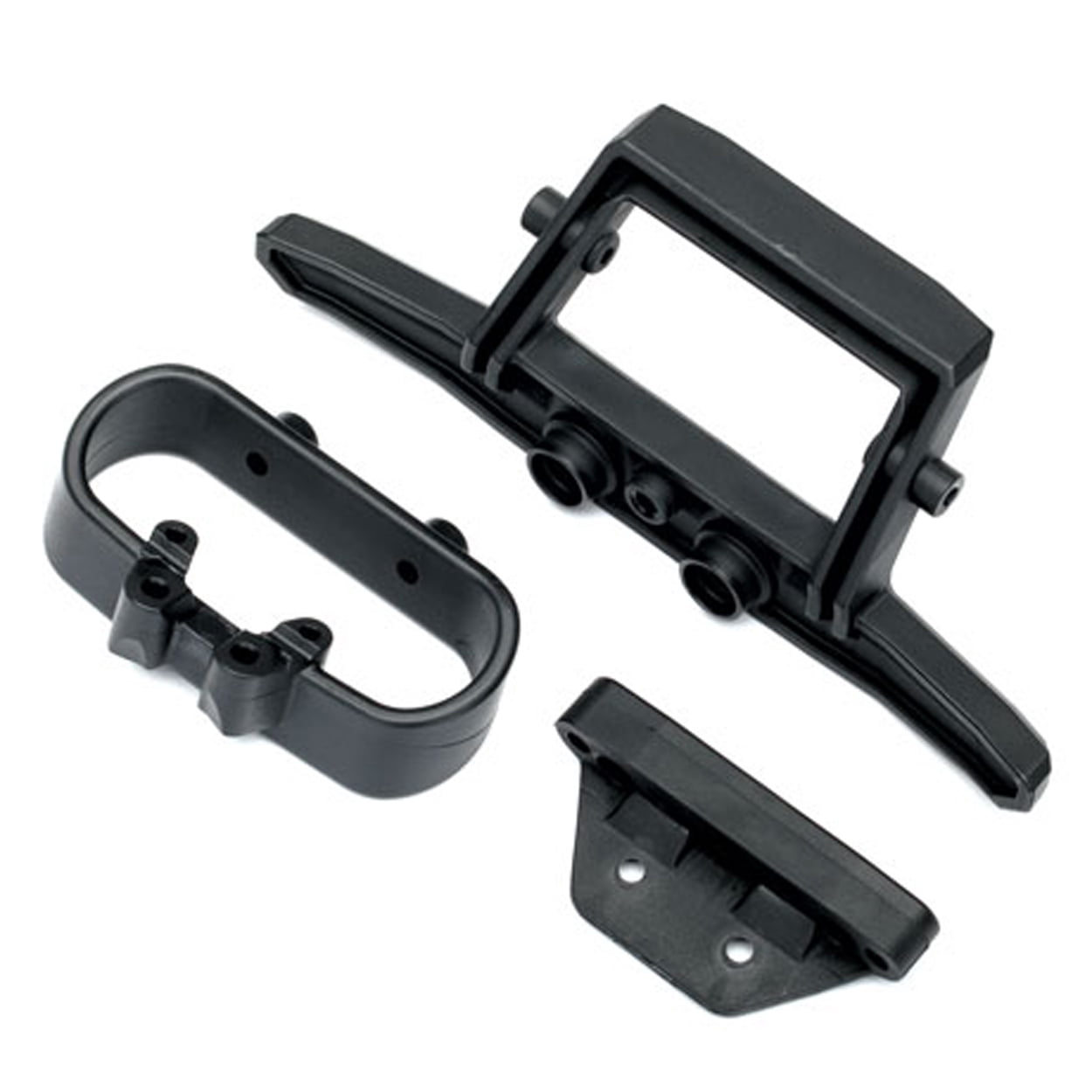 Traxxas 6737 - Rear Bumper & Support, Rustler 4x4 - Walmart.com