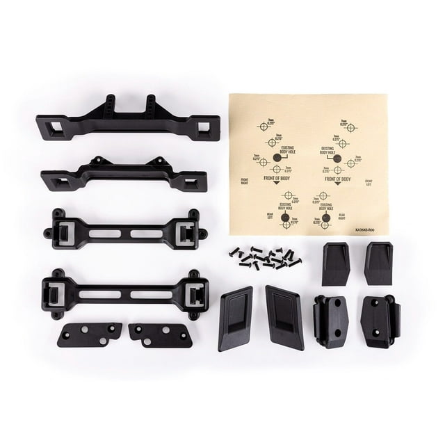 Traxxas 6929 Body Conversion Kit for Slash 2wd Clipless Mounting ...