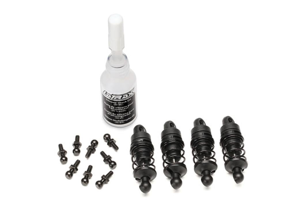 Traxxas Shocks, Oil-Filled, Assm w/Springs 4pc, LaTrax - Walmart.com