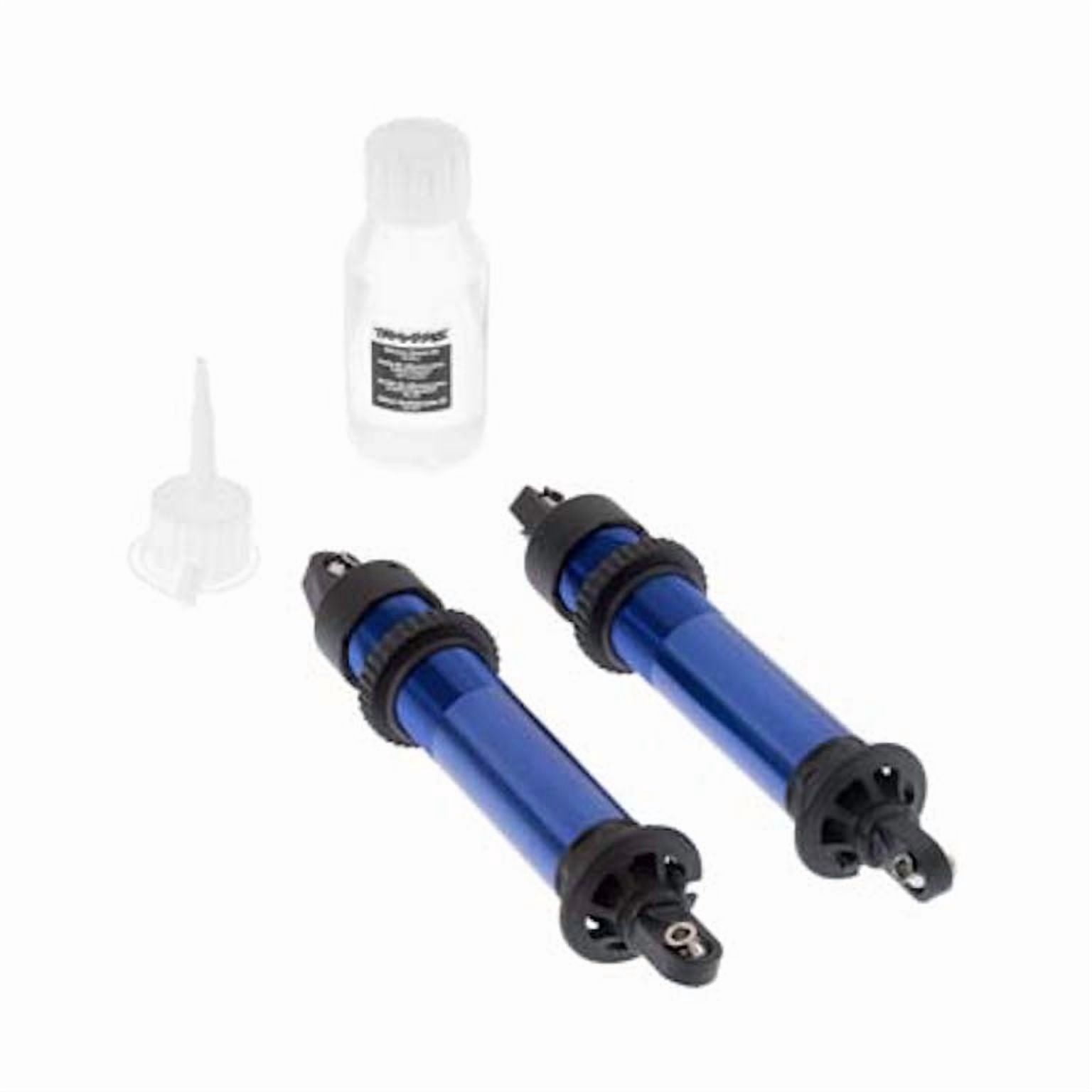 Traxxas 7761 Blue-Anodized Aluminum GTX Shocks(2) Assembled: 1/5 X-Maxx ...