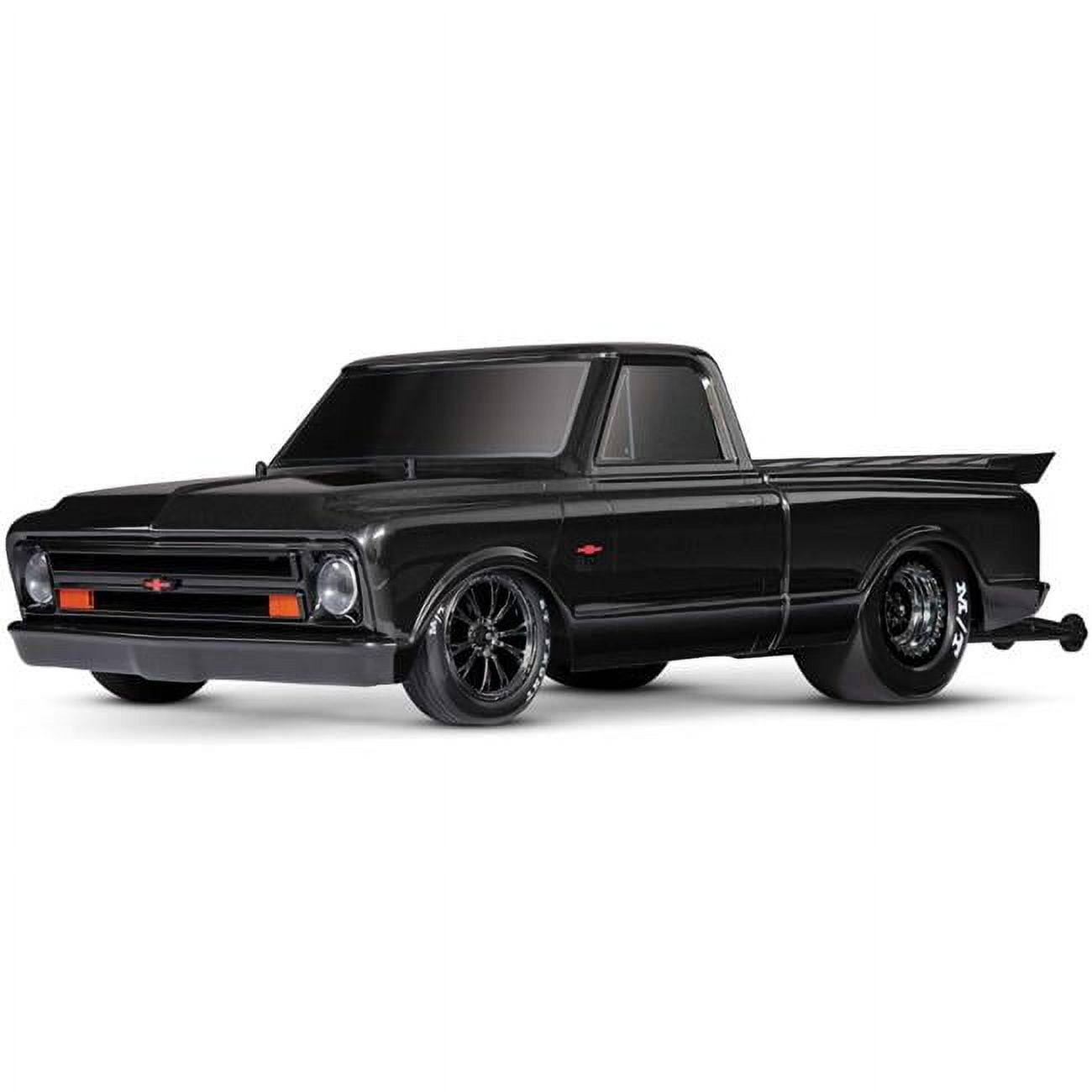 Traxxas 940764BLK 1-10 Drag Slash Fits for 1967 Chevy C10 - Black ...
