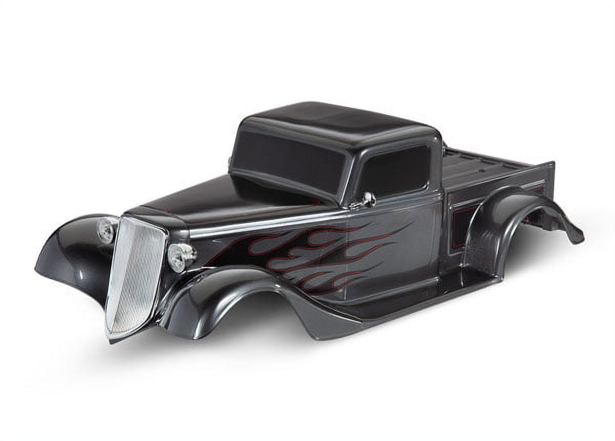 Traxxas Body '35 Hot Rod Truck Complete Graphite 9335X - Walmart.com